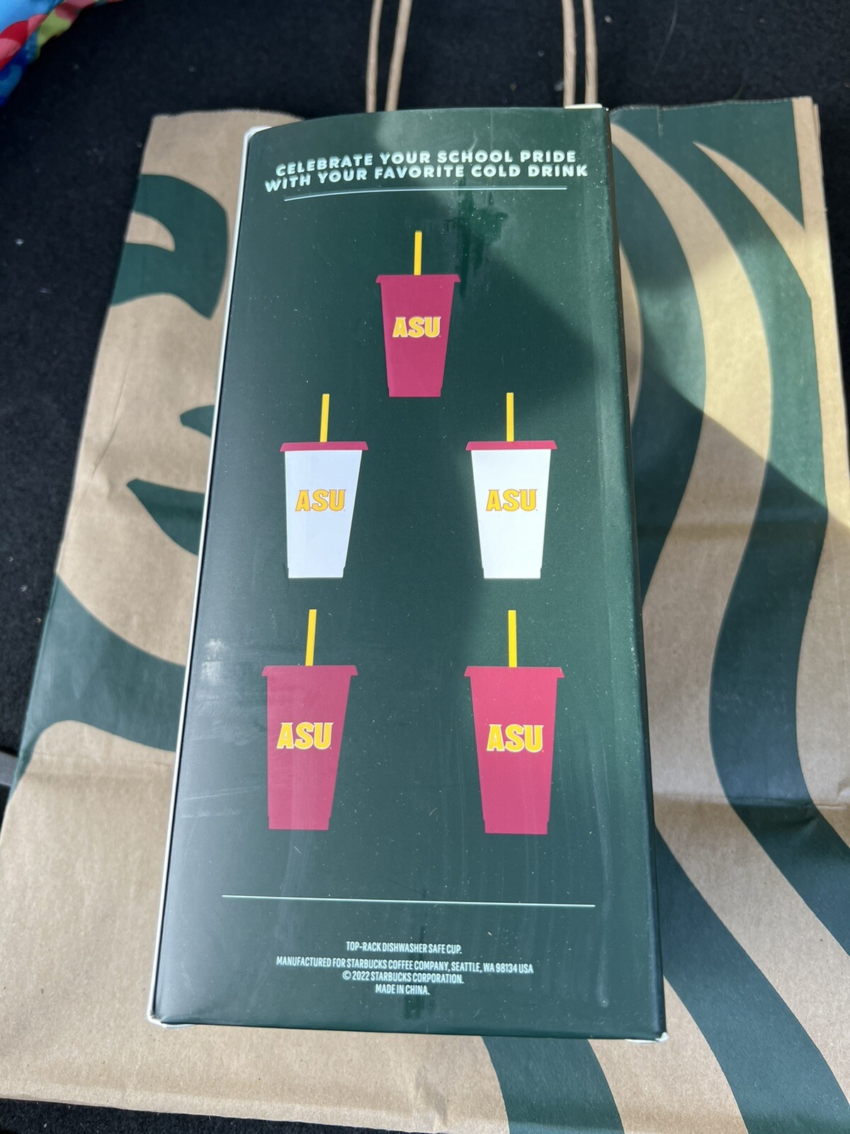 Starbucks 2022 ASU Reusable Cold Cups Campus Collection NEW | eBay