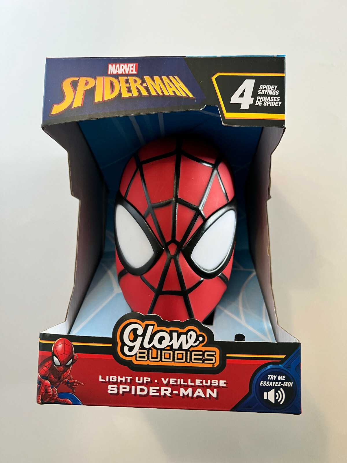 Marvel Glow Buddies Light Up Spider-Man Head | eBay