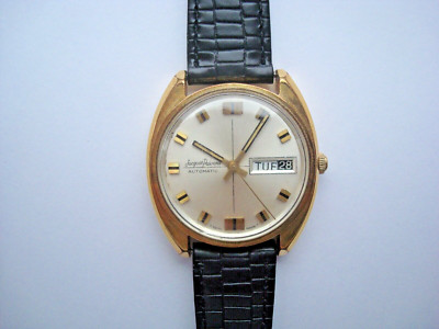 Jacques Prevard Mens Automatic Watch 17j. Coss Hair Dial Day Date New ...