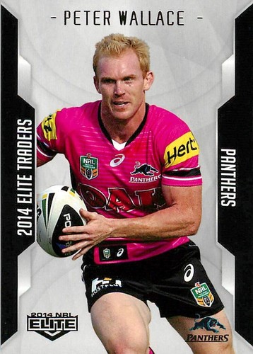 2014 PENRITH PANTHERS NRL Card PETER WALLACE Elite | eBay Australia