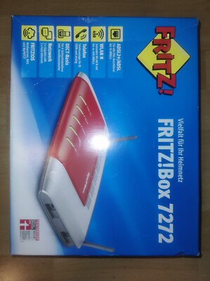 AVM FRITZ!Box 7272 450 Mbps 2-Port Gigabit-Ethernet 10/100/1000 und 2 ...