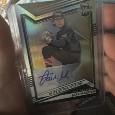 2022 Panini Autographed Baseball Card Jake Madden Milb 2024 1.74 Era ...