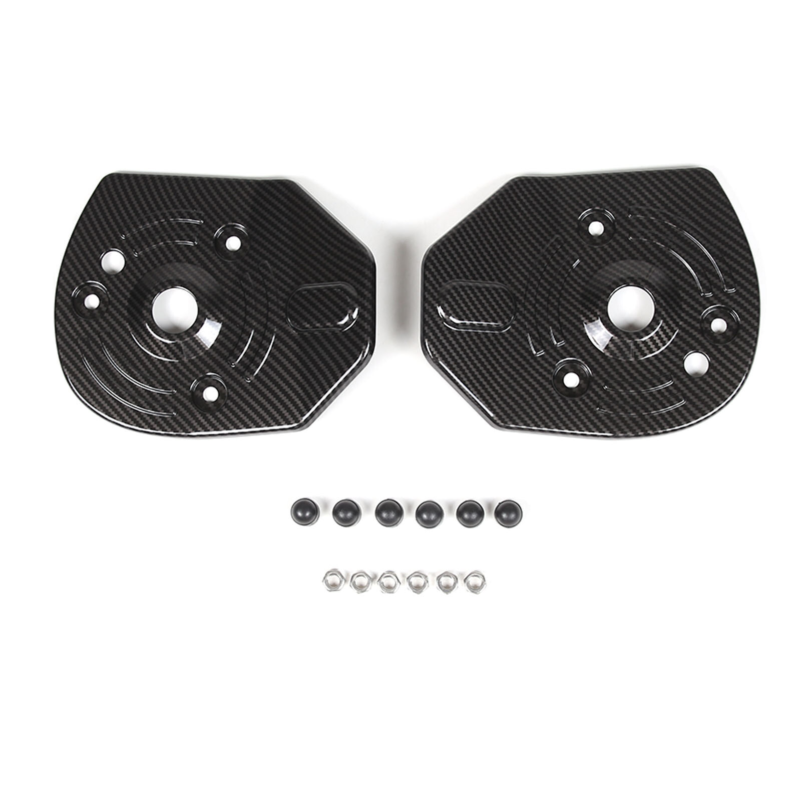 Carbon Rear Strut Shock Tower Covers w/Mag Ride For Corvette C8 Z06 ...