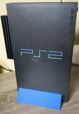 PlayStation 2 PS2 vertical Stand Blue 3d print | eBay