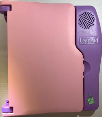 Leap Frog Leap Pad Learning w/Stylus Pen Pink and Purple System Only ...