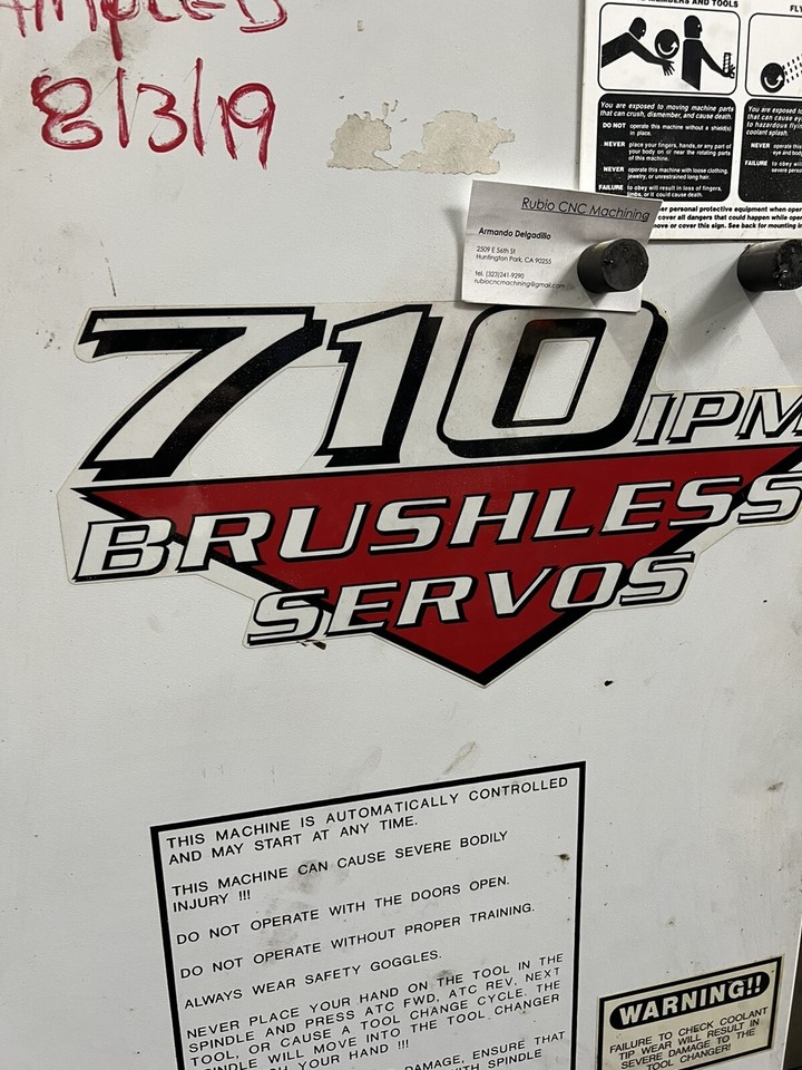 Haas Model HS-1 Horizontal Machining Center w/ CNC Control & 24 ...