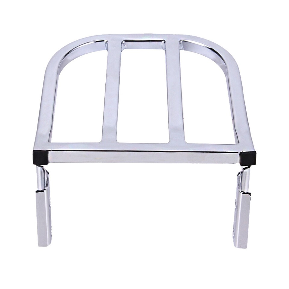 Detachable Rear Backrest Luggage Rack For Harley Heritage Softail Dyna ...