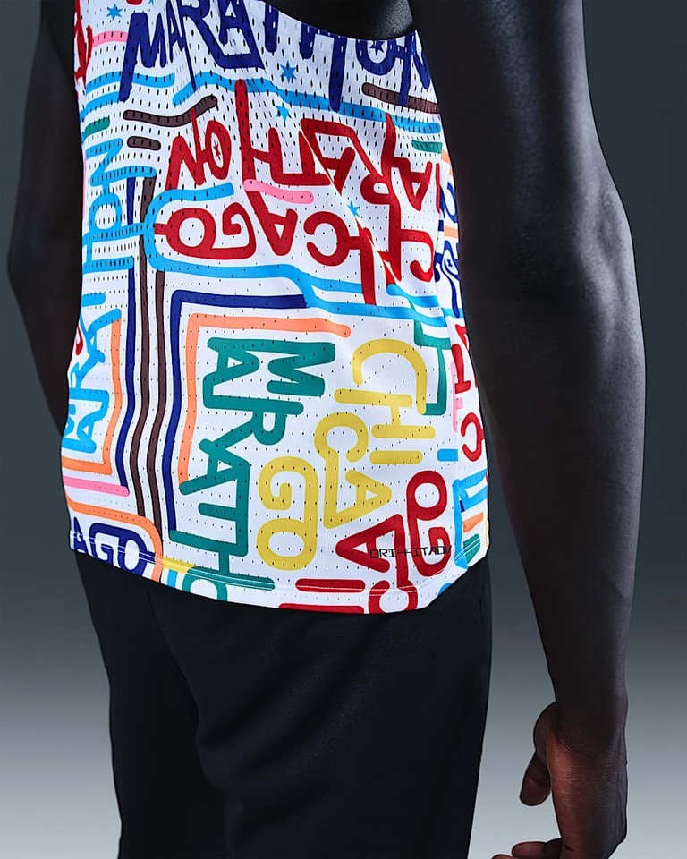 NWT Mens Nike Dri-FIT ADV 2025 Chicago Marathon Singlet Running Tank ...