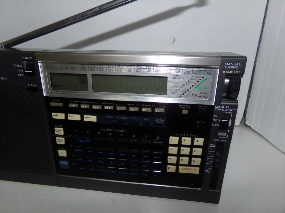 Vintage 1980s SONY Shortwave Radio Model ICF-2010 Made in Japan | eBay