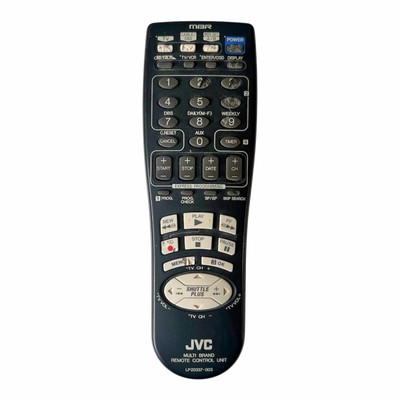 JVC Multi Brand Remote Control Unit LP20337-003 - Genuine OEM VCR TV ...