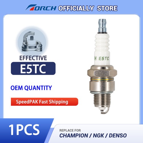 E5TC Spark Plug Replace for NGK BP5HS Champion L89CM L92LCC L92YC 44FFS ...