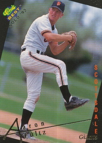 #169 SCOTTSDALE GIANTS # AARON FULTZ CARD CLASSIC BEST GOLD '93 | eBay