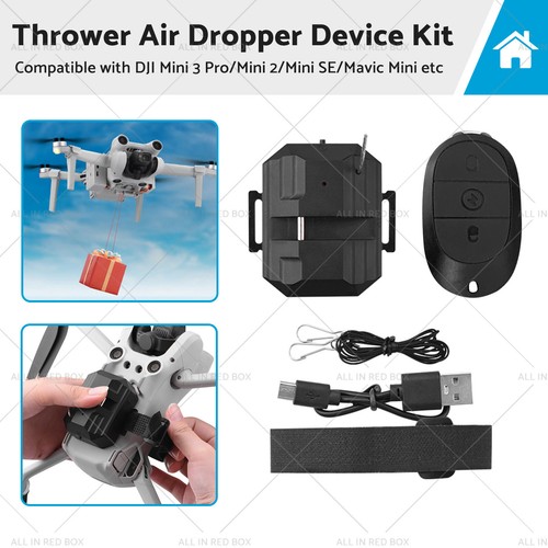 Drone Dropping Delivery Thrower Air Dropper Device Suitable for DJI ...