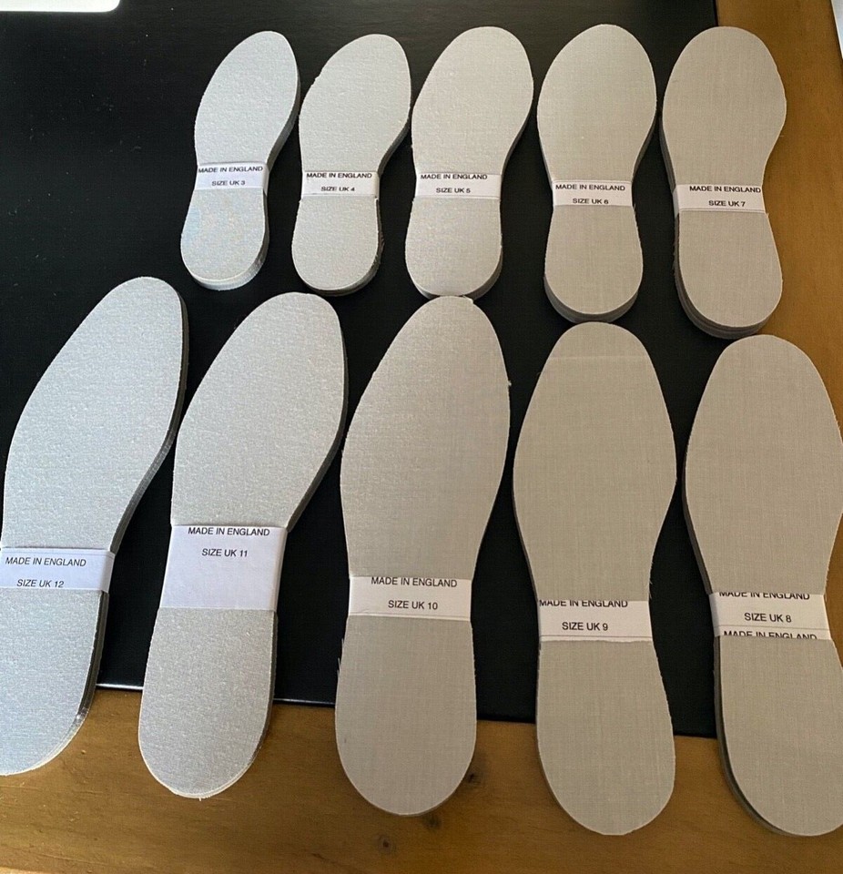 EXTRA THICK INSOLES SIZE 12 .6MMWORK BOOTS SPORTS SHOE SLIPPER UNISEX ...