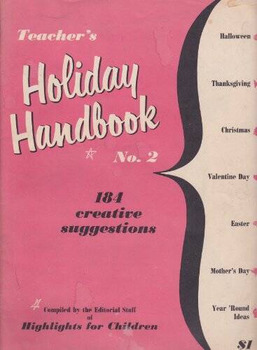 Highlights Holiday Handbook No 2 (184 Creative Suggestions) - Paperback ...