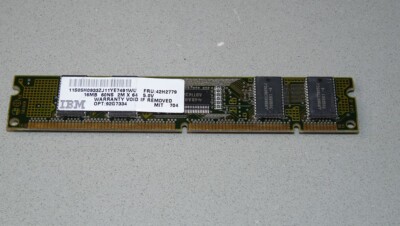 IBM 16MB EDO SIMM Memory Ram 168 pin Fru: 42H2779 | eBay