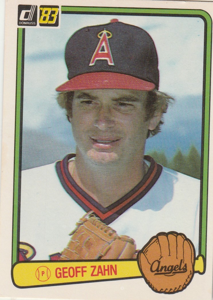 FREE SHIPPING-MINT-1983 Donruss #66 Geoff Zahn ANGELS | eBay