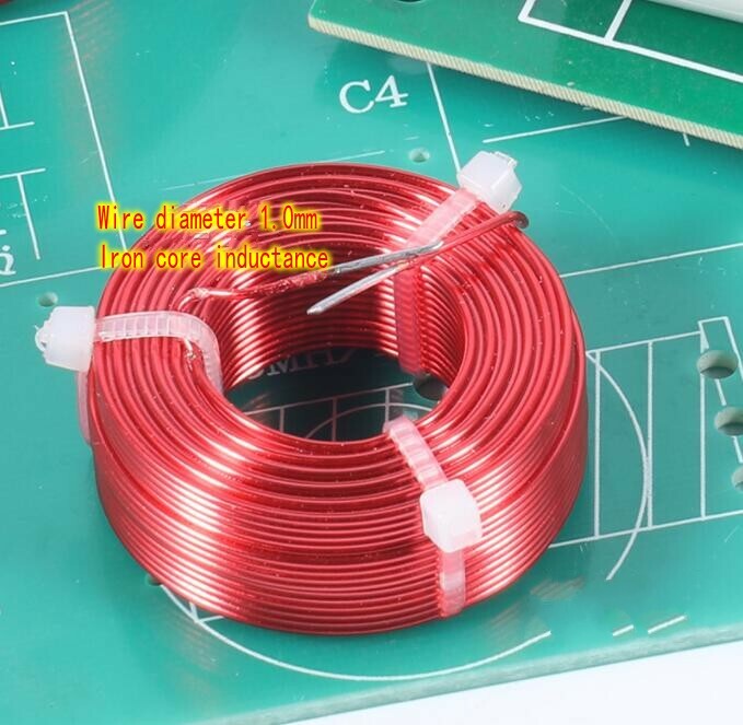 1xWire Dia 0.8mm 0.1mH-4.3mH Speaker Crossover Inductor Oxygen-Free ...