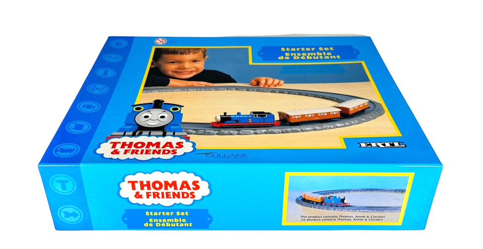 Ertl Thomas & Friends Starter Set Thomas Annie Clarabel 8 Pieces of ...
