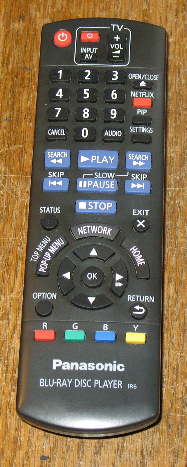 Panasonic N2QAYB000734 BLU-RAY DISC PLAYER Remote Control | eBay