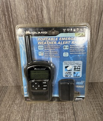 Midland Portable Emergency Weather Alert Radio Model HH54VP Factory ...