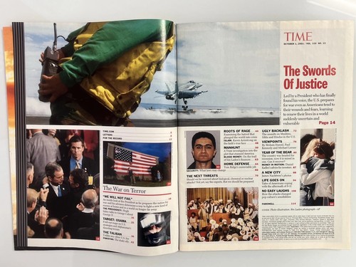 Time - October 1, 2001 Target: Bin Laden | eBay