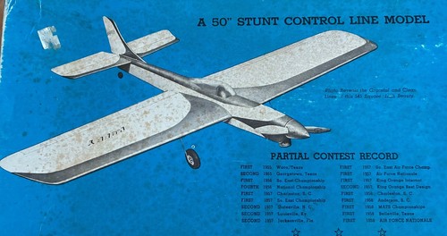 NEW - Sterling Ruffy Control Line Model Airplane Kit | eBay