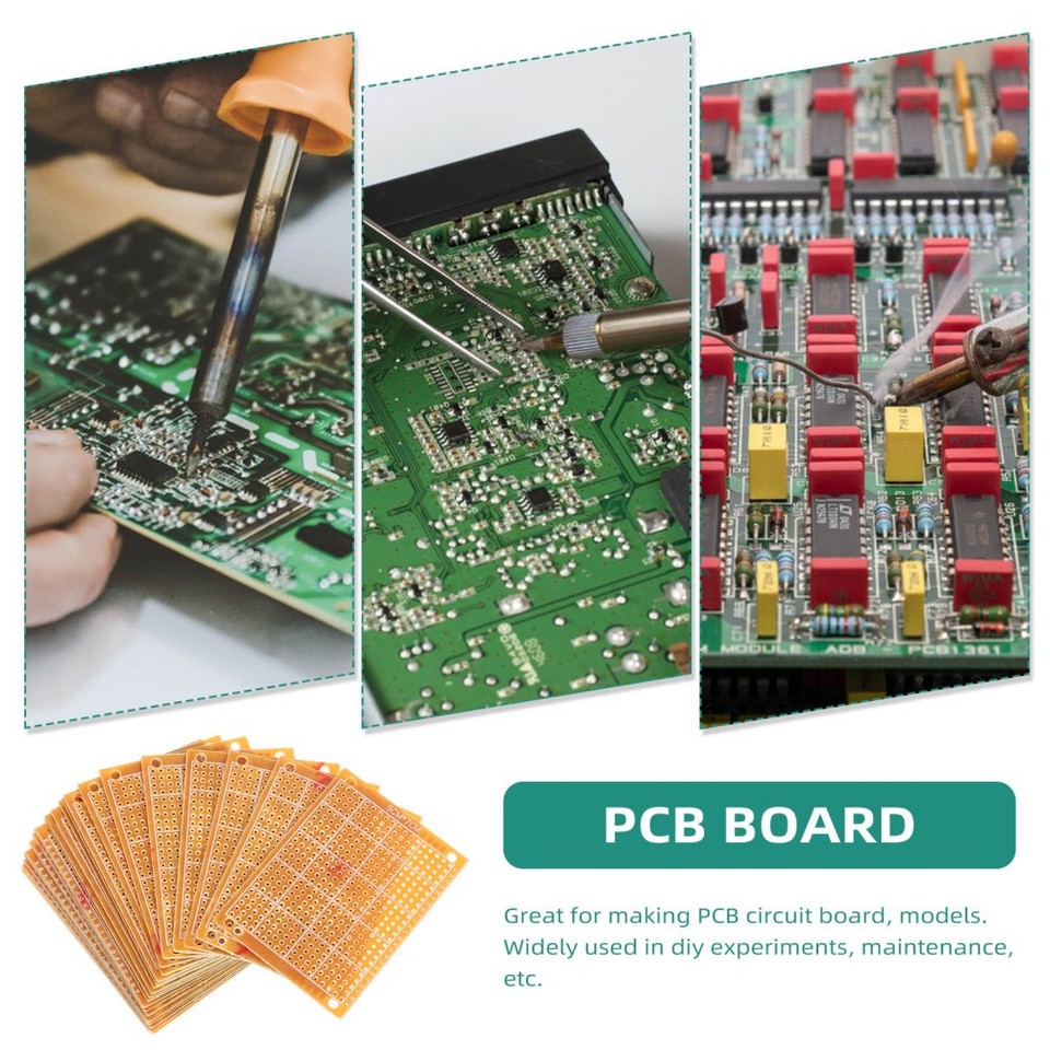 20 Pcs Circuit Board Soldering Test Pcb and Electronic Component | eBay UK