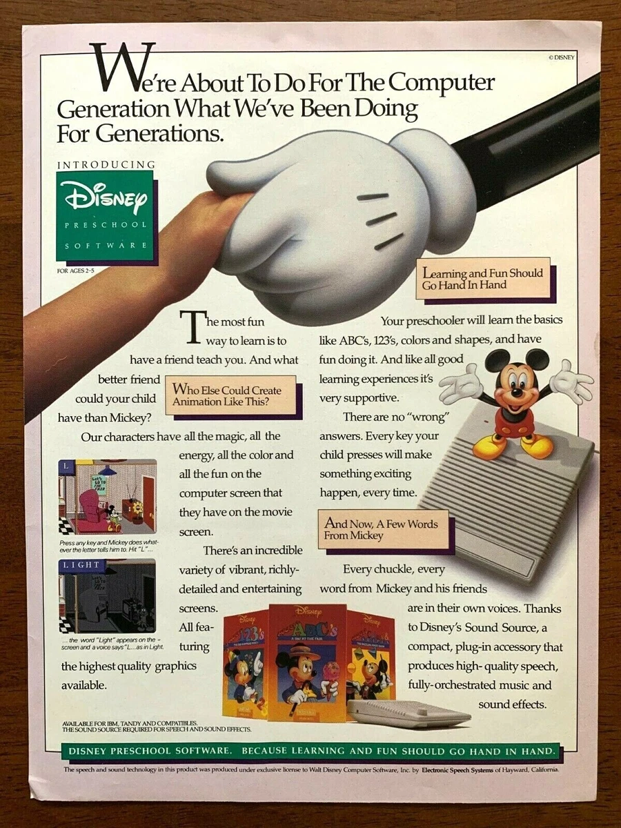 Mickey Mouse Printable Games