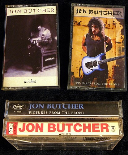 John Butcher Wishes & Pictures From The Front Capitol Records Cassette ...