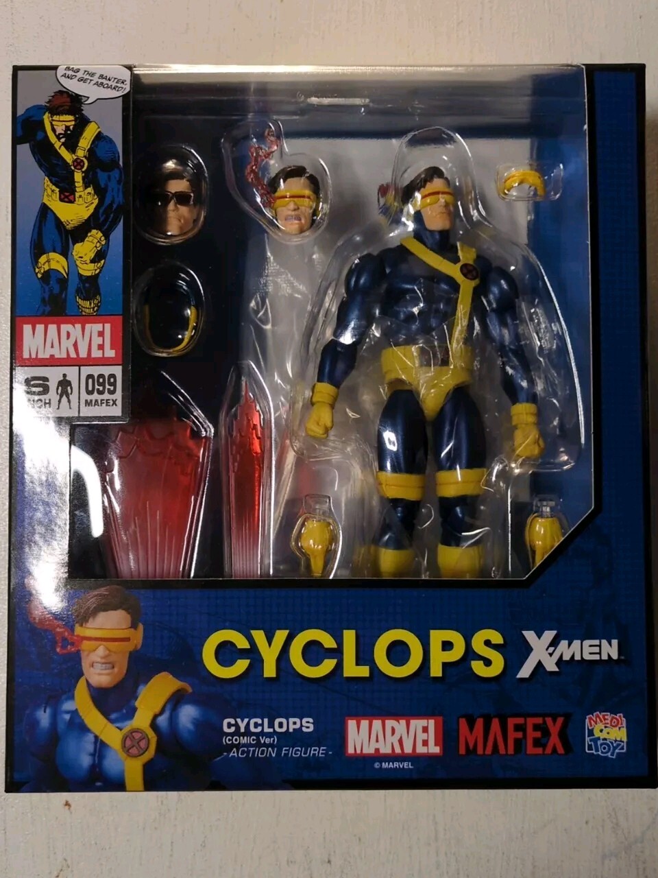 MAFEX No. 99 Cyclops X-Men Comic Ver. Action Figure Medicom Toy New Sealed