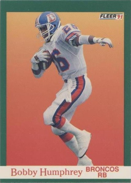 1991 Fleer - #47 Bobby Humphrey for sale online | eBay