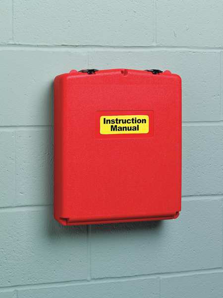 Justrite Document Storage Box 23306 Ship Usa Great For Msds Sheets for ...