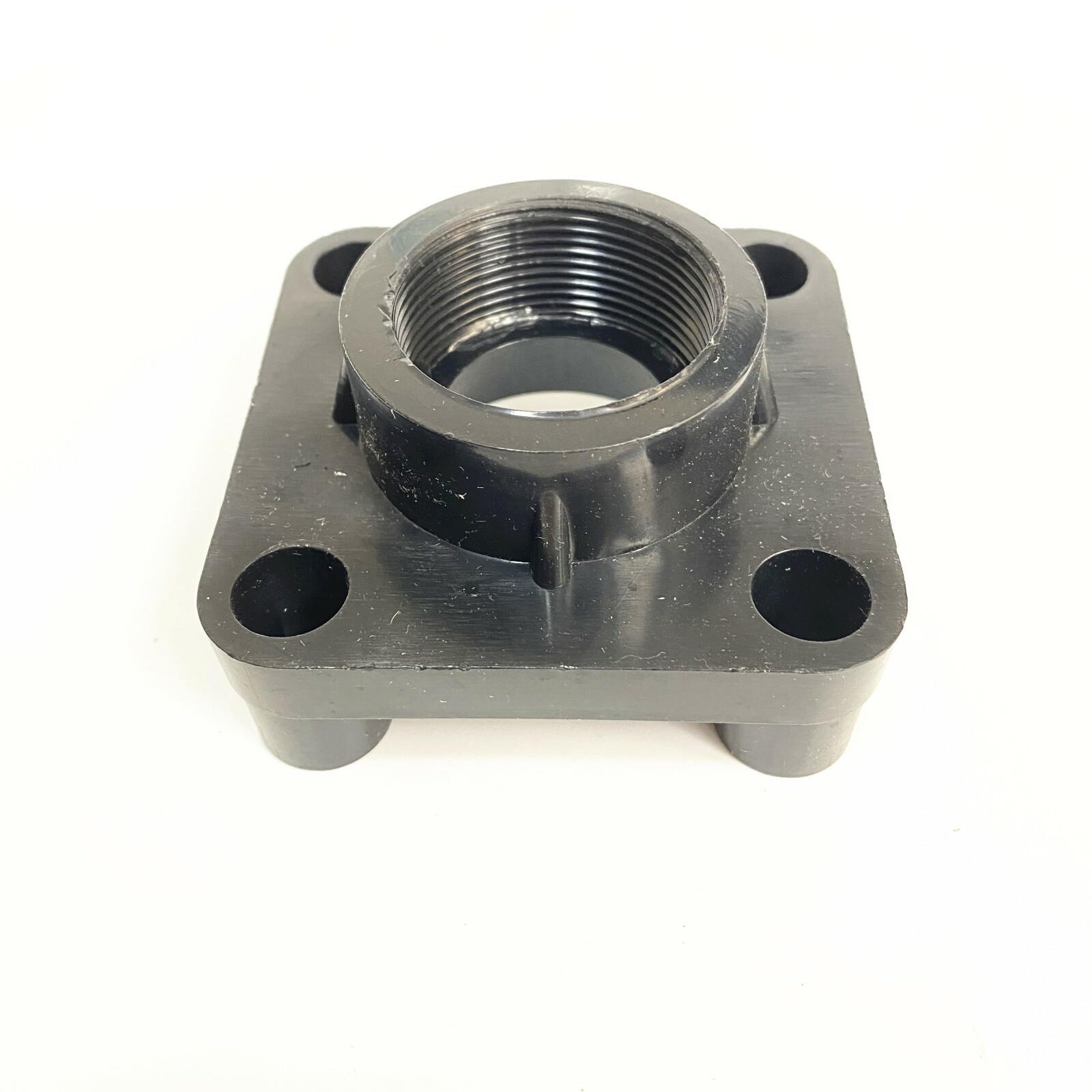 70x70mm Square ABS Screw-On Treble Turn Flat Adapters Flange Horn 1-3/8 ...