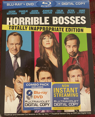 Horrible Bosses (Blu-ray/DVD, 2011, 3-Disc Set, Totally Inappropriate ...