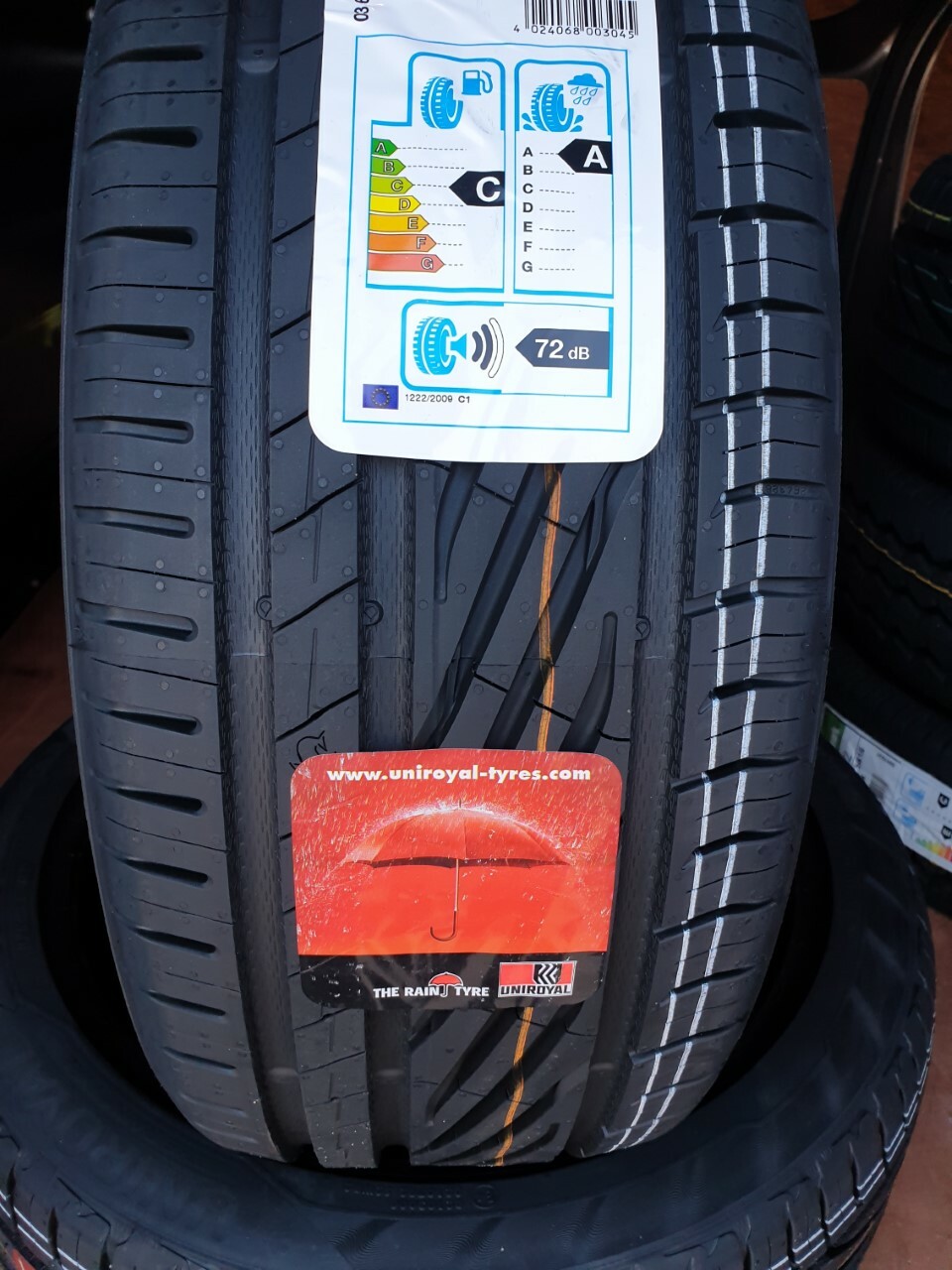 2X NEW UNIROYAL RAINSPORT 5 245/40 ZR17 91Y CAR TYRES 245 40 17 2454017 ...