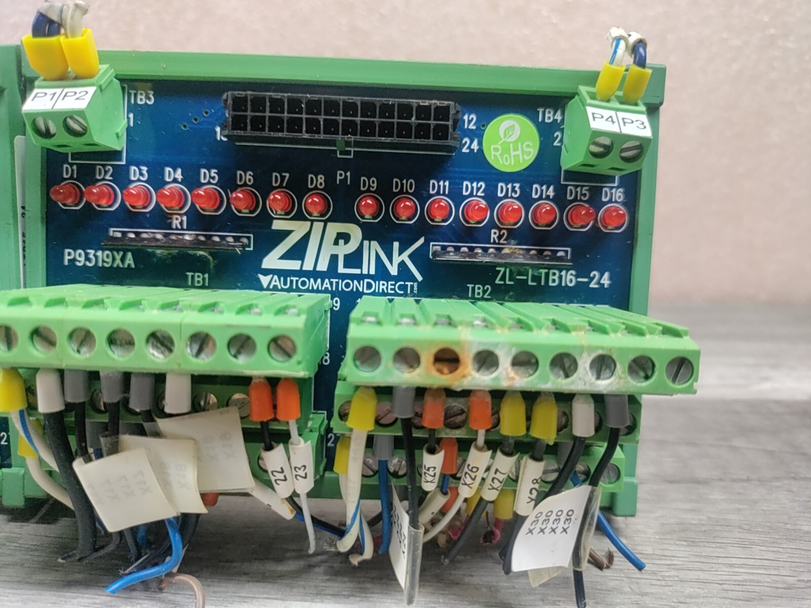 AUTOMATION DIRECT Ziplink ZL-LTB16-24-1 Sensor Input Module QTY 2 | eBay