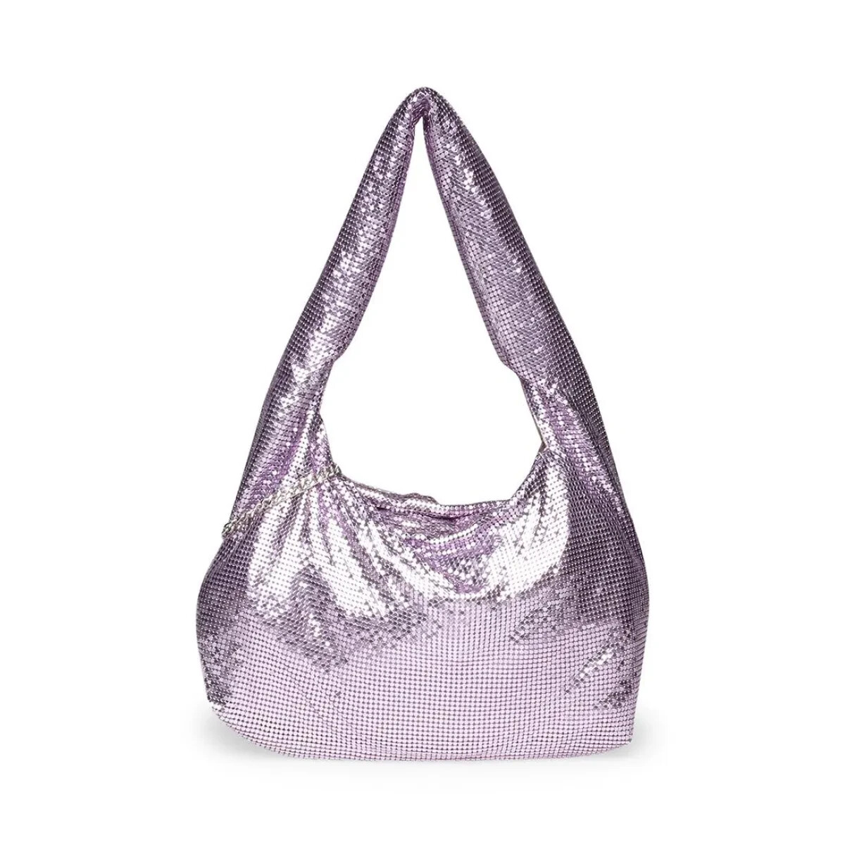 Steve Madden Emiliaa Purpleish Pink Slouchy Chain Main Top Handle ...