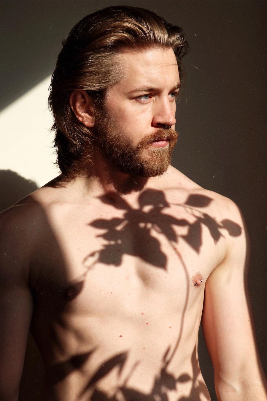 [L405] Male Model Showing Off Posing Beefcake Alpha Hunk Man | eBay