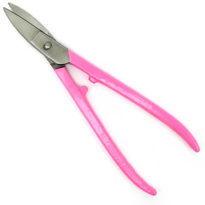 JEWELLERY METAL TIN SNIPS PINK JEWELLERS SHEARS GOLDSMITHS CUTTING ...