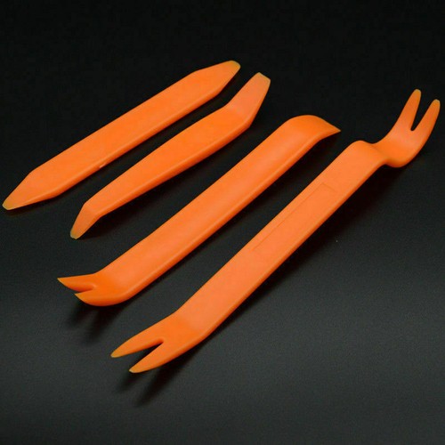 (4pc) Door Clip Panel Trim Removal Car Dash Radio Pry Tool Kit New | eBay Australia