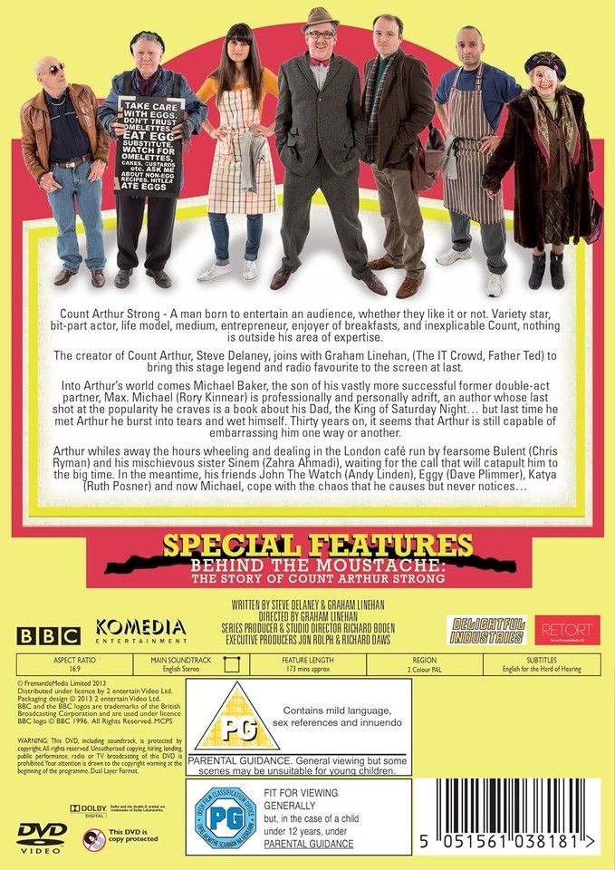 Steve Delaney, Rory Kinnear Count Arthur Strong - (UK IMPORT) DVD ...