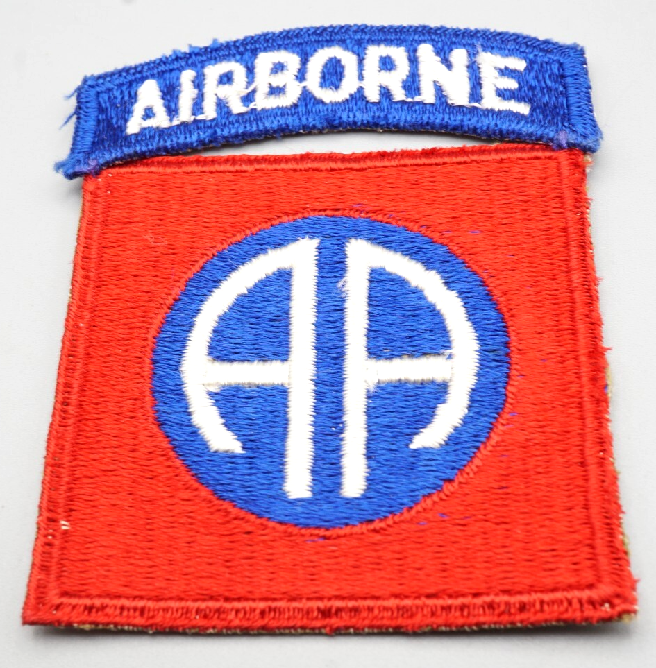WWII 82nd Airborne Division AA Patch VERY RARE IN GREAT SHAPE WITH NO ...