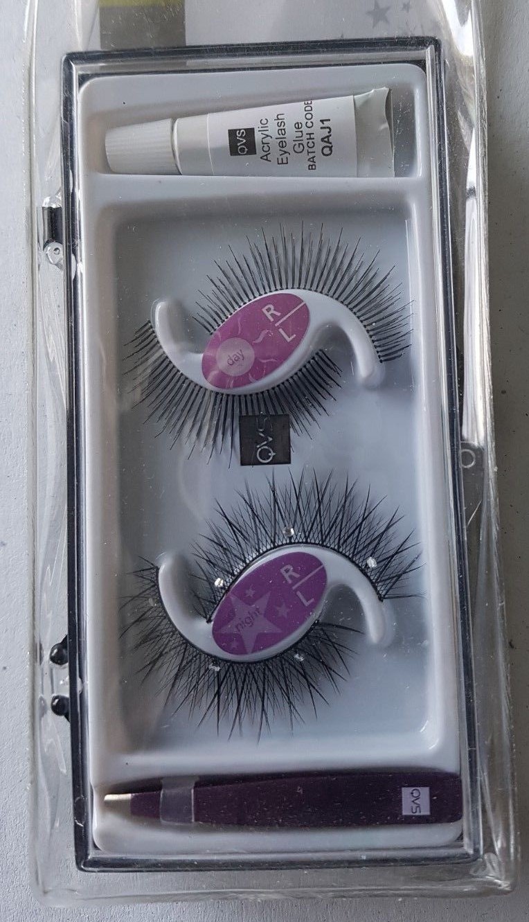 QVS day to night Lash kit Perglue tapered fit with mini tweezer easy ...