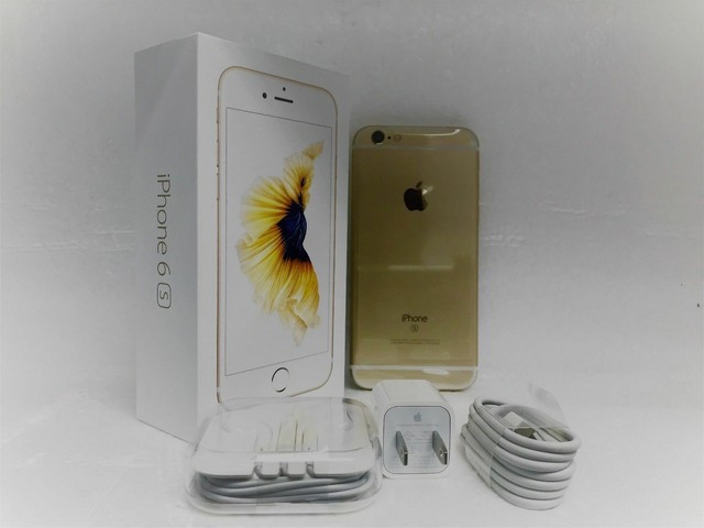 Apple iPhone 6s - 128GB - Gold (Unlocked) A1633 (CDMA + GSM) for sale ...
