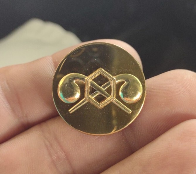 Collectible Military 1 Inch Lapel Pin Used Original Militaria Armed ...