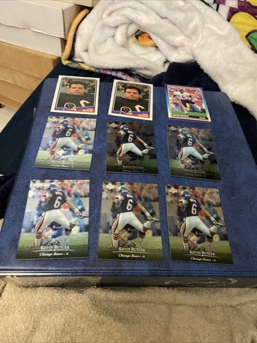 Lot Of 9 Kevin Butler Chicago Bears Football Cards | eBay