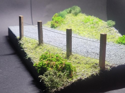 1:60 1:35 WW2 Alpine Mountain Side Road - Diorama/ Display Base/ Scenic ...