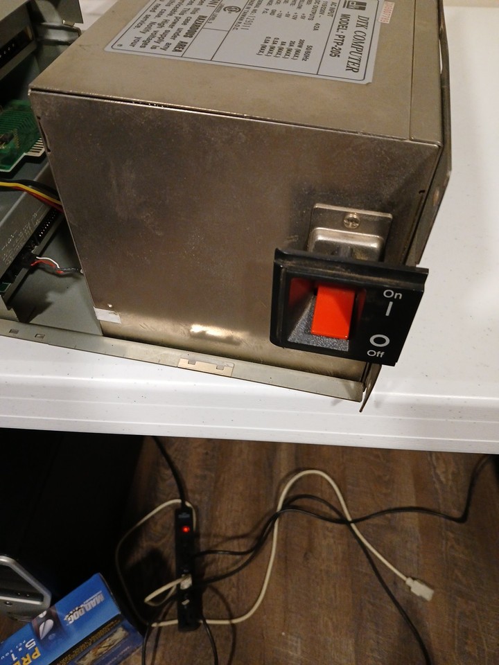 Retro AT Horizontal PC case, sleeper PC, vintage, beige, with floppy ...