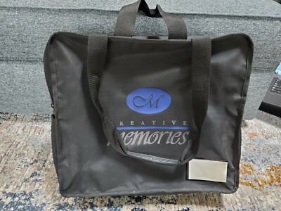 CREATIVE MEMORIES LARGE CONSULTANT SCRAPBOOK STORAGE ORGANIZER TOTE BAG ...